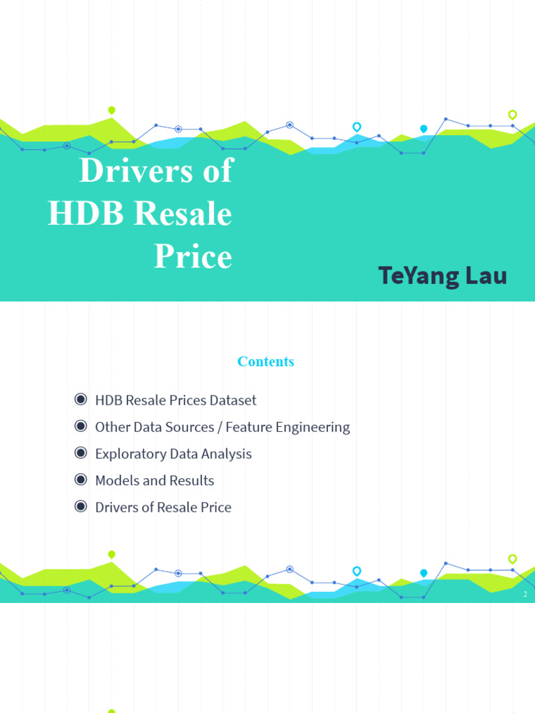 Presentation Slides TeYang Lau | PDF | Linear Regression | Statistical Analysis