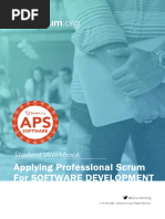 Scrum Master Certification - Delegate Pack | PDF | Scrum (Software ...