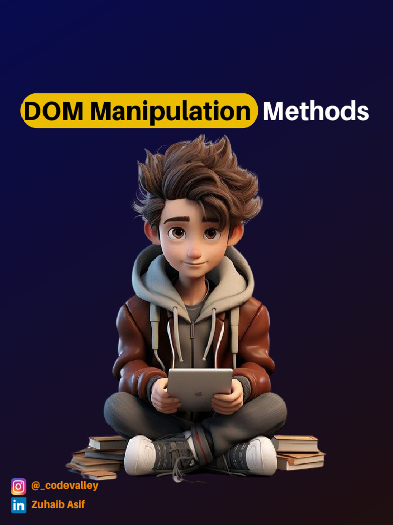 DOM Manipulation Methods in JavaScript | PDF DOM Manipulation Methods in JavaScript | PDF
