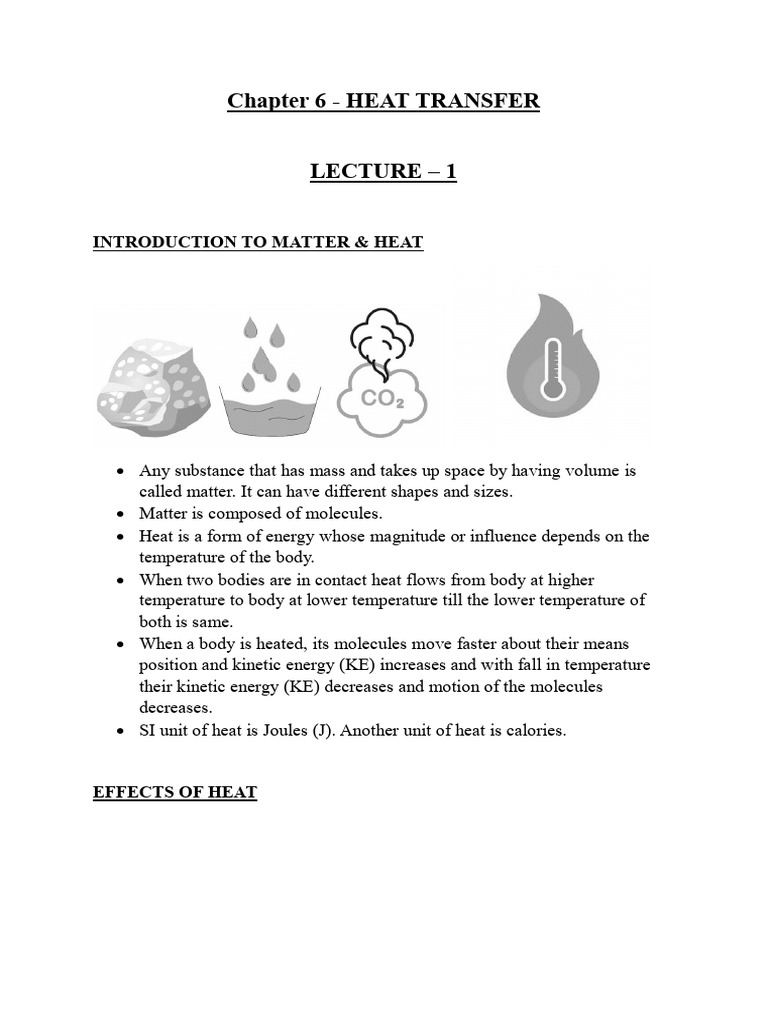 Heat Transfer: Concepts and Effects | PDF | Thermal Expansion | Evaporation