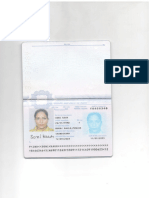 Indian Passport Front and Back Pages | PDF