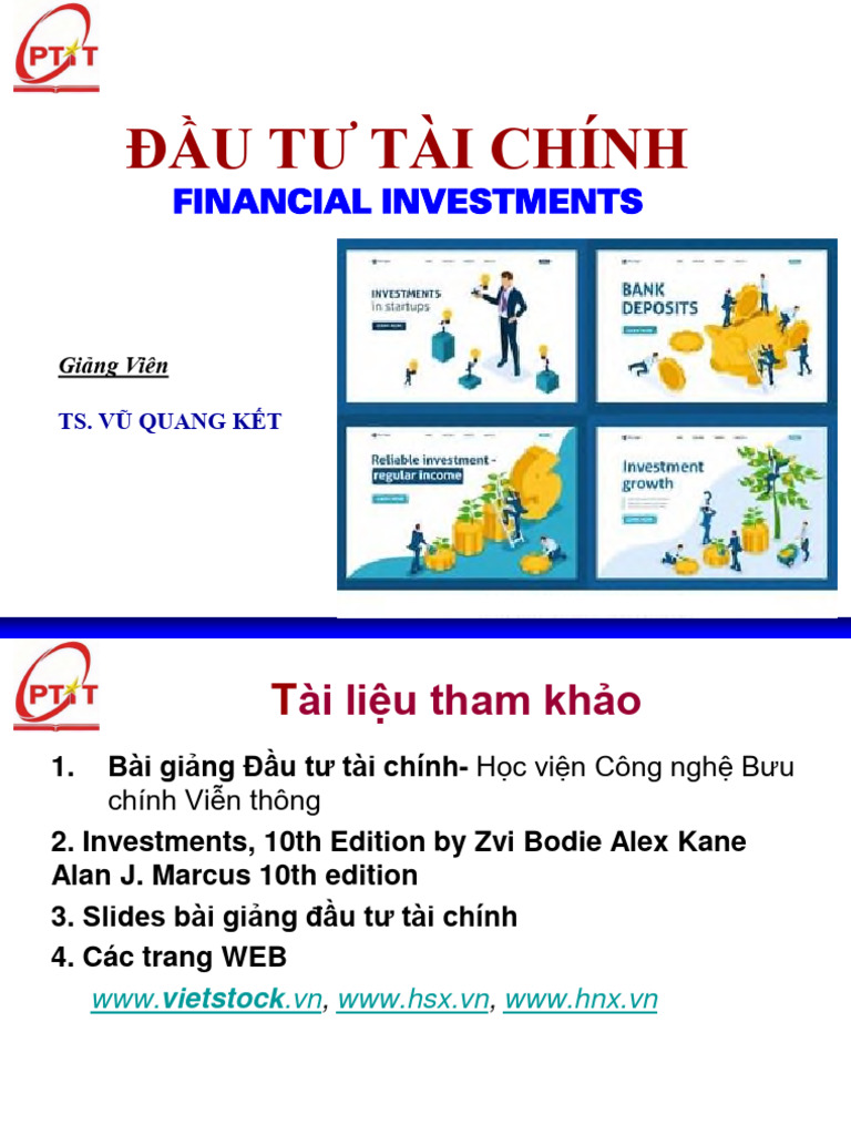 Ch 1- Tong quan về Đầu tư Tài chính | PDF