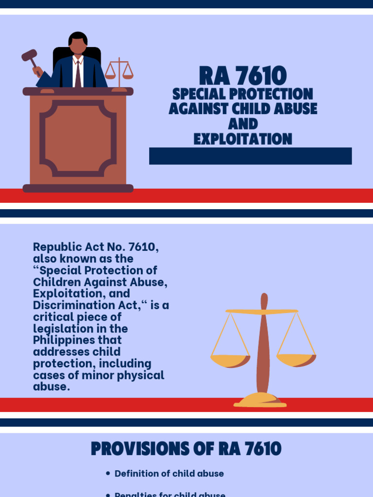 RA 7610 and Exploitation | PDF