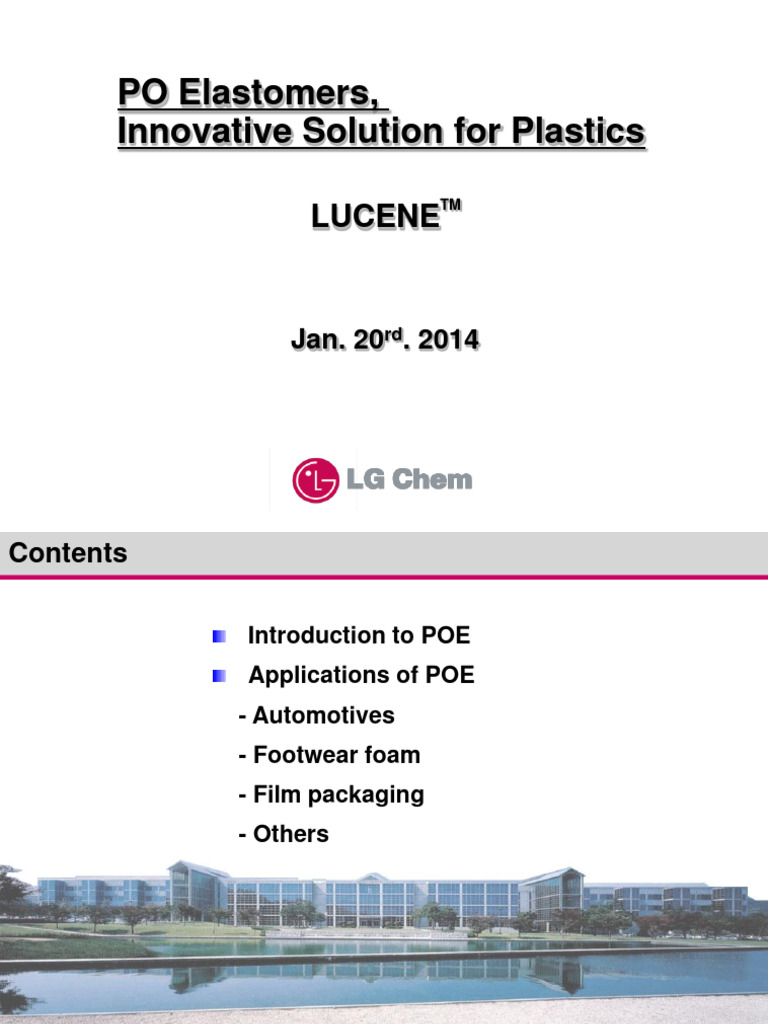 poe_presentation | PDF | Elastomer | Building Engineering