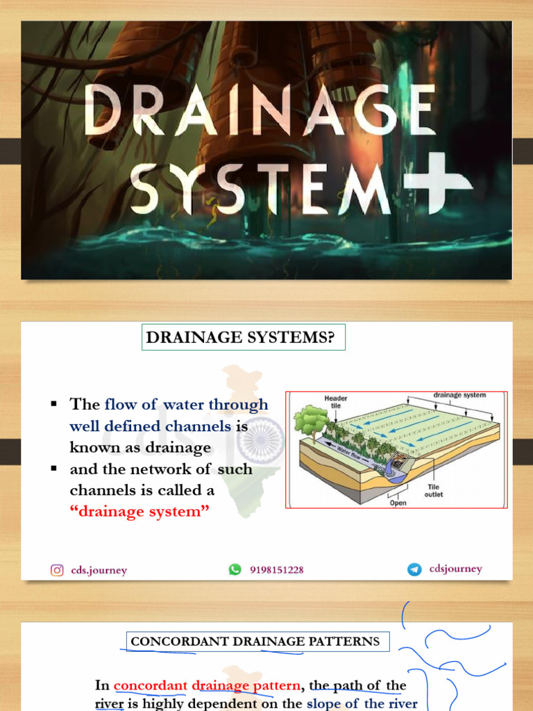Drainage pattern. | PDF