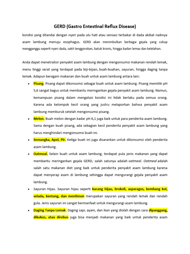 GERD | PDF