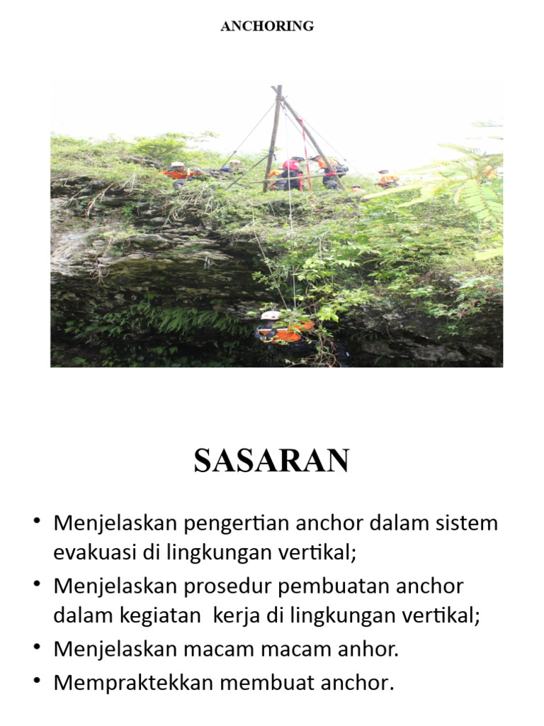 Anchoring Belaying | PDF