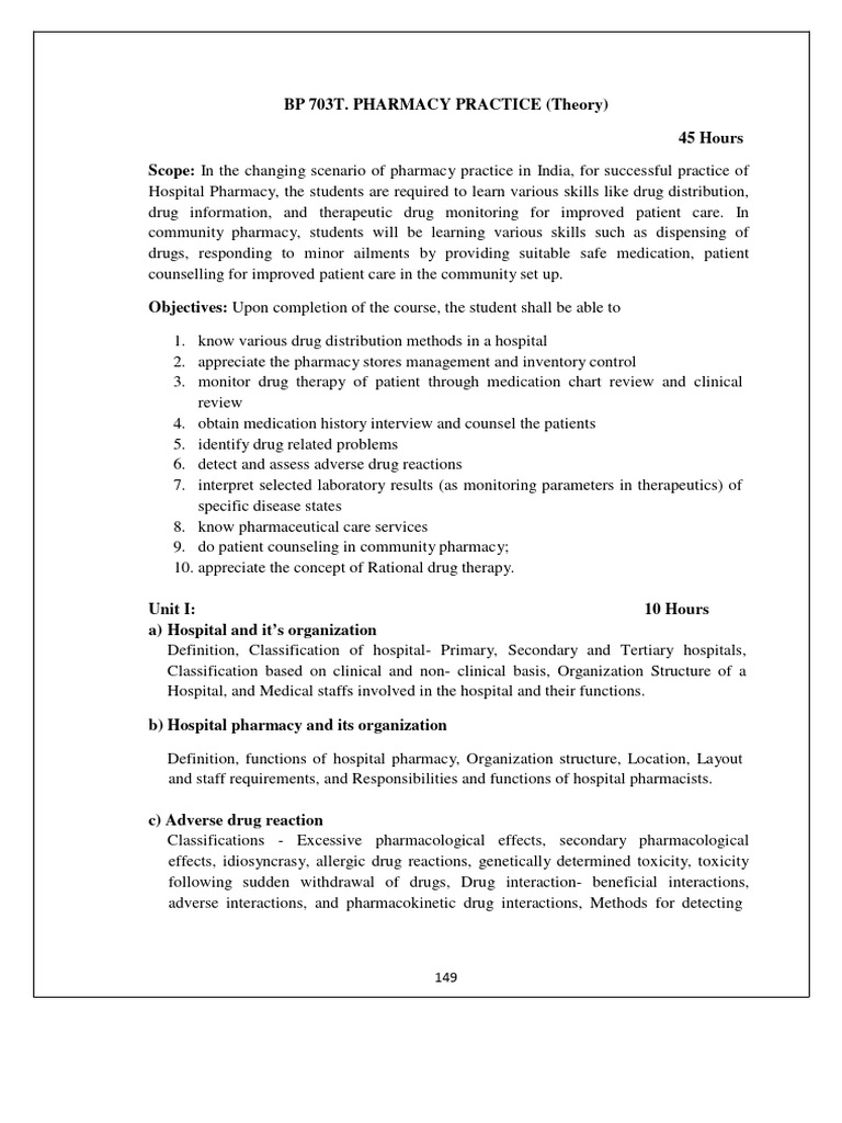 pharmacy practice | PDF | Pharmacy | Medical Treatments