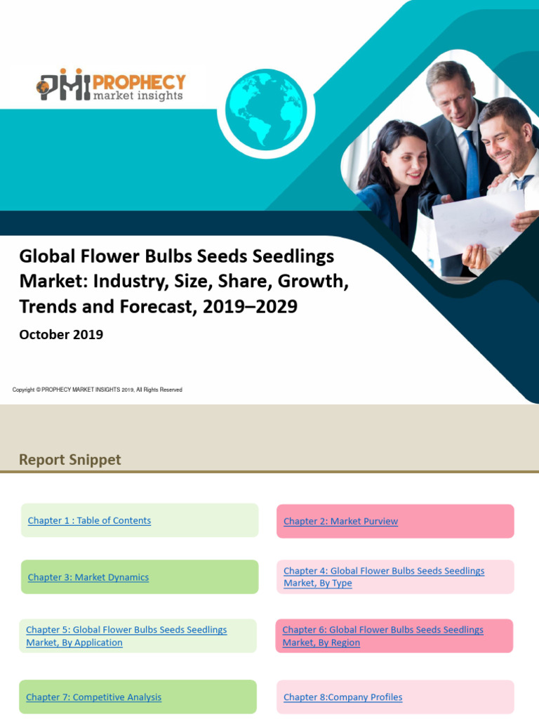 Global Flower Bulbs Seeds Seedlings Market | PDF | Market Segmentation ...