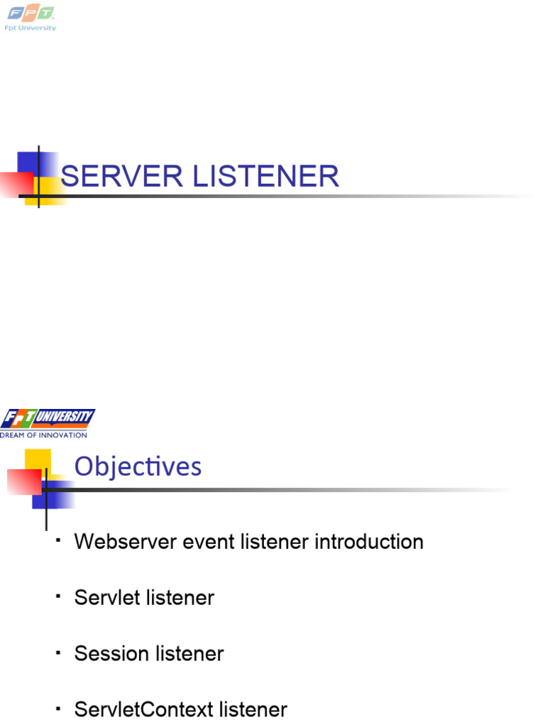 Slide 12 EventListener | PDF | Networking | Internet & Web