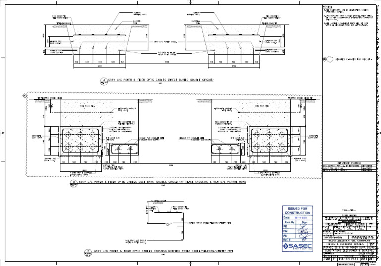 HA431931001V0F1 ( TRENCH & DUCT BANK DETAILS ) | PDF | Building ...
