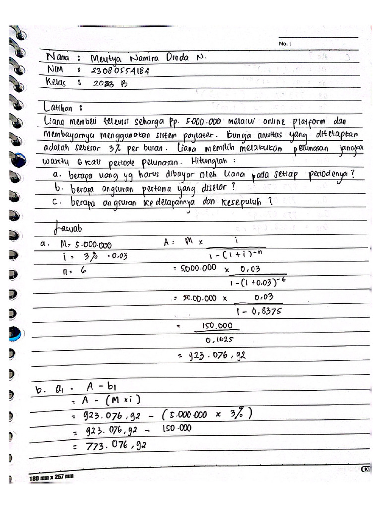 TM2 - 23080554184 - Meutya Namira Dinda N. | PDF