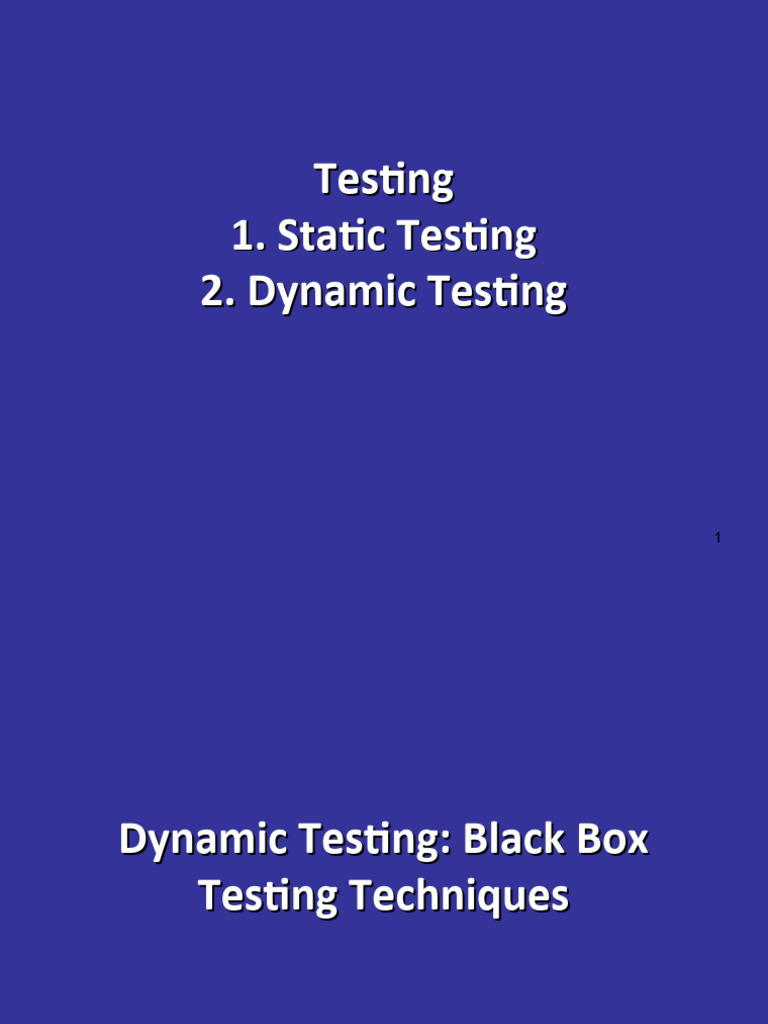 7-Module-2-18-01-2024 | PDF | Software Testing | Software Engineering