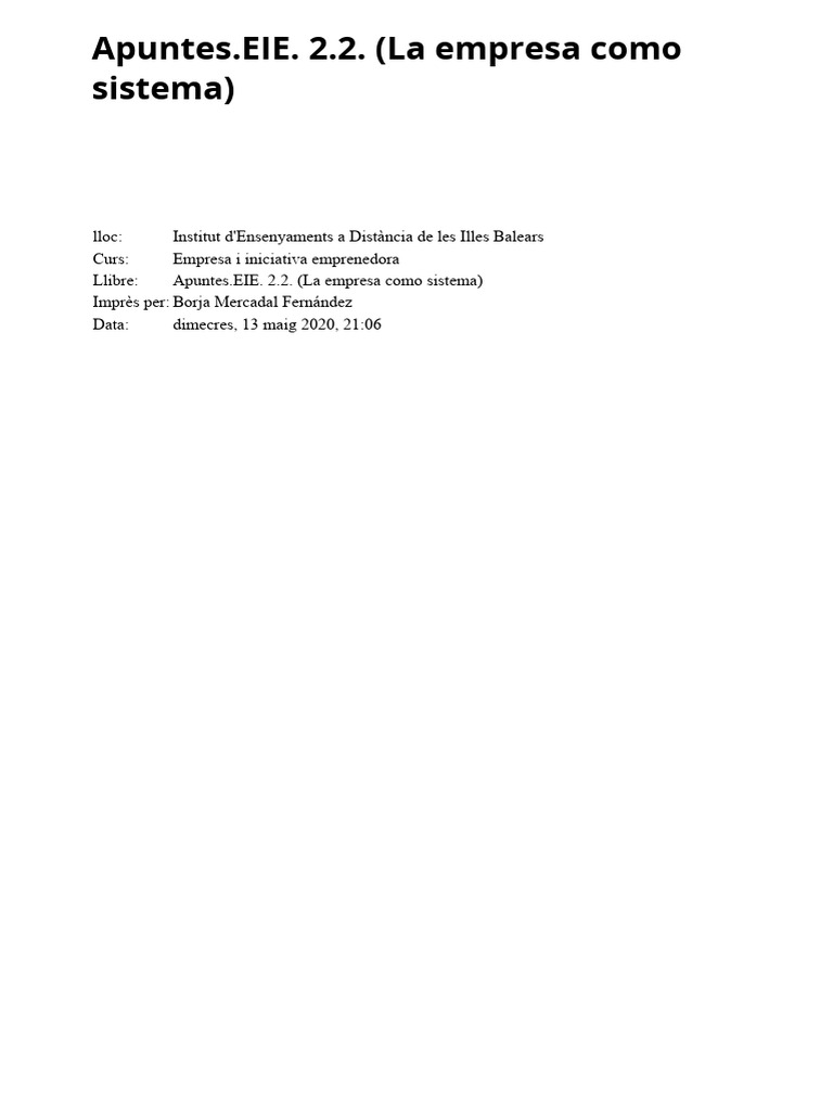 Tema 2 EIE | PDF | Business | Responsabilidad social corporativa