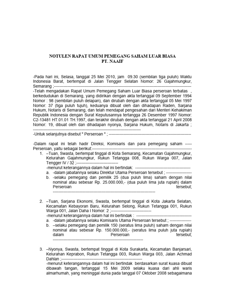CNTH Notulen Rups 3 | PDF | Komputer | Teknologi & Rekayasa