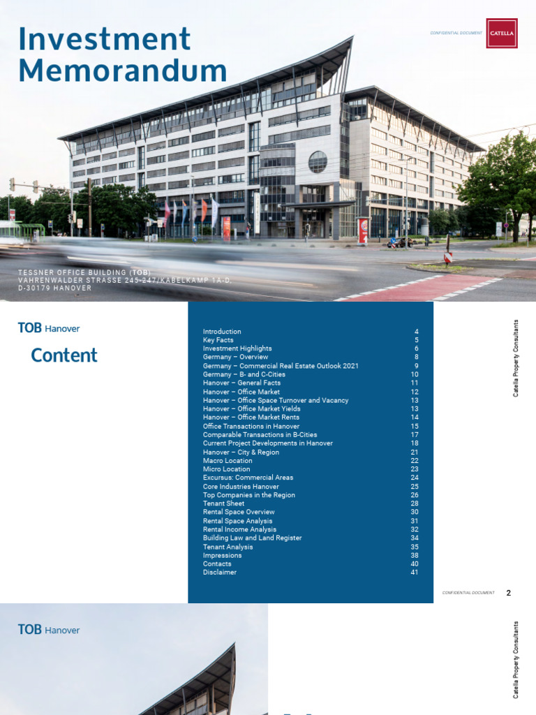 TOB Hanover Investment Overview | PDF | Interest Rates | Monetary Policy