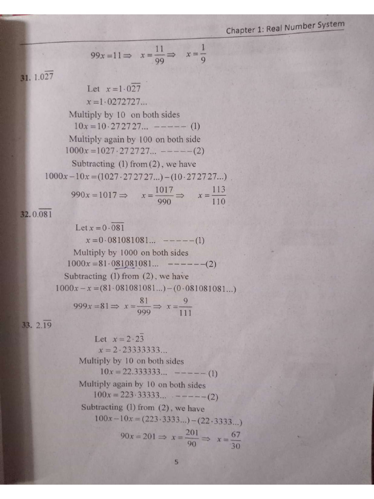 Basic Mathematics | PDF