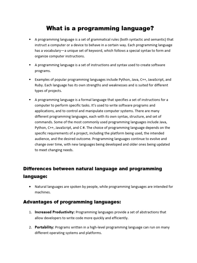 Unit 3 CPF Final | PDF | Computer Programming | Programming Language