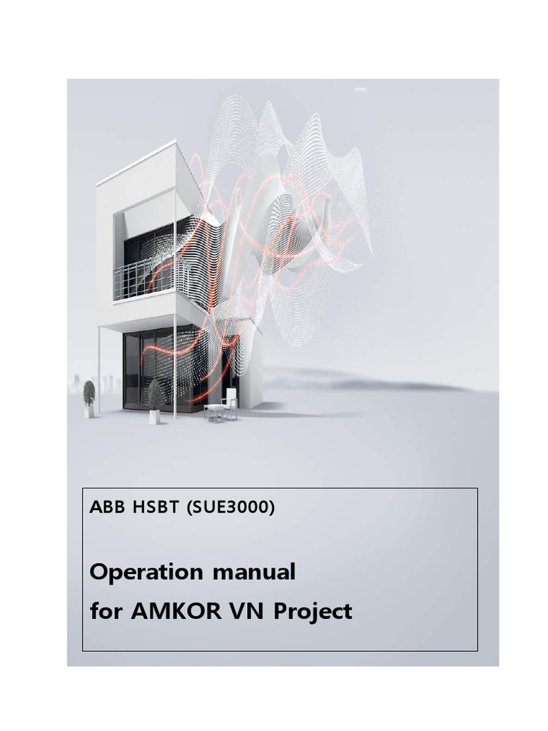 ABB SUE3000 Manual for AMKOR VN | PDF | Relay | User Interface