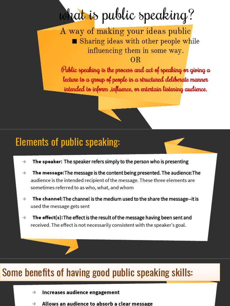 Seminar Presentation Pdf Public Speaking Learning