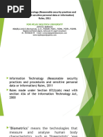 PC03 IT (RSPP & SPDI Rule 2011 by Rajeev AAO | PDF | Information | Audit