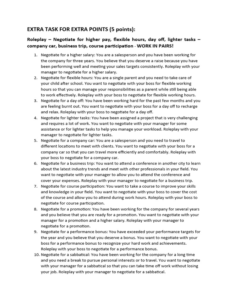 Kuklicsaba65e490a31a415-Technical English - Extra Task - Roleplay | PDF | Workplace | Employee ...