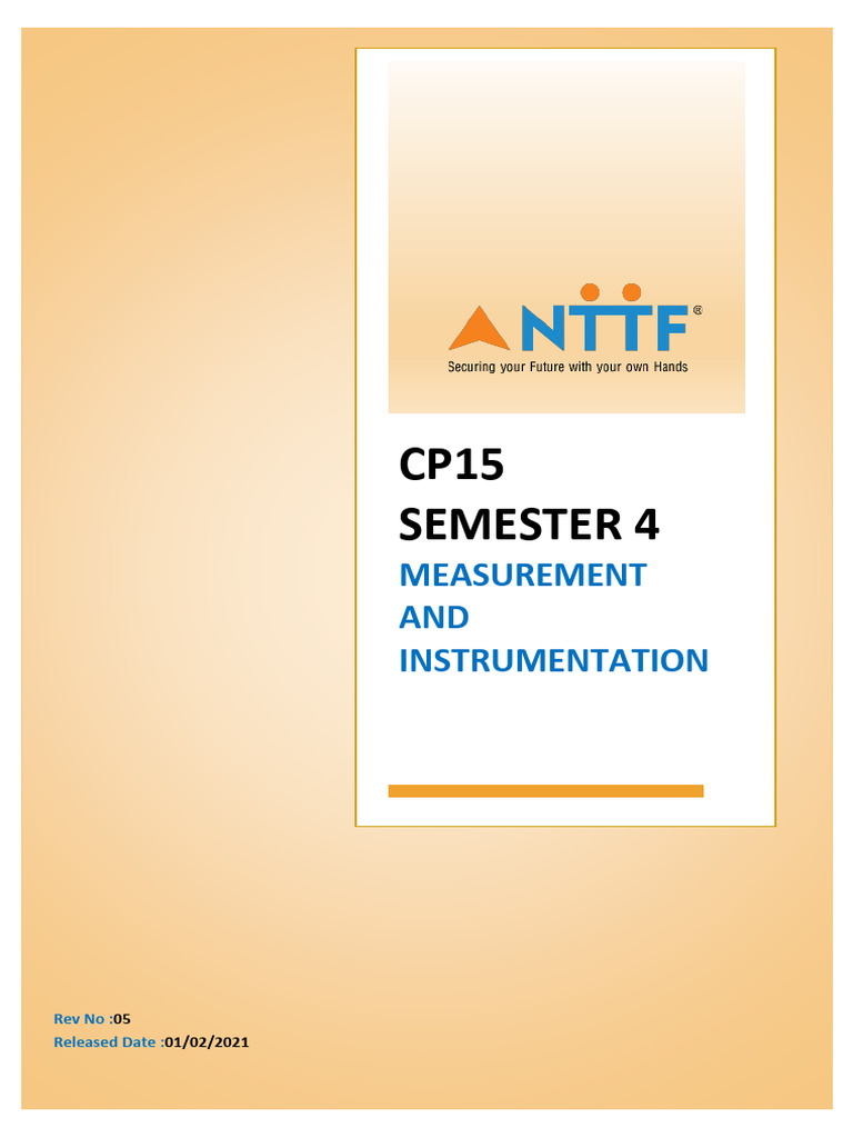 Measurement and Instrumentation | PDF | Thermocouple | Amplifier