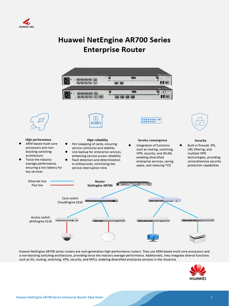 Enterprise Router Specs for IT Pros | PDF | Network Switch | Router (Computing)