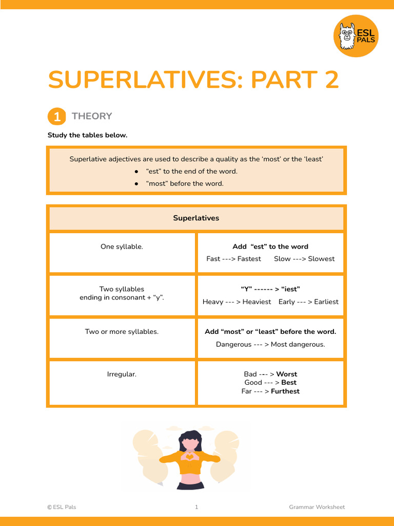 (SV) Superlatives Part 2 | PDF