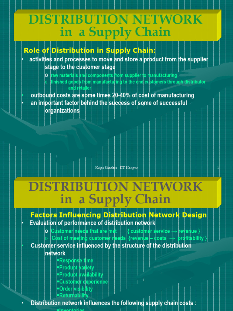 Distribution Network | PDF