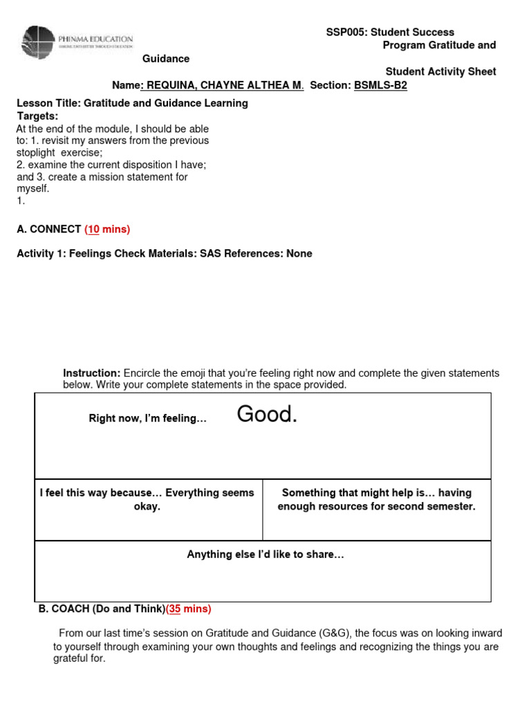 Sas 8 Pdf Gratitude