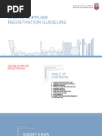 UAE MoF Supplier Registration User-Manual | PDF | Login | Software