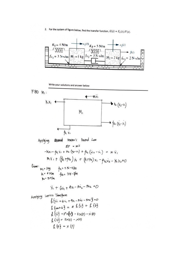 Control Engr PS2 | PDF