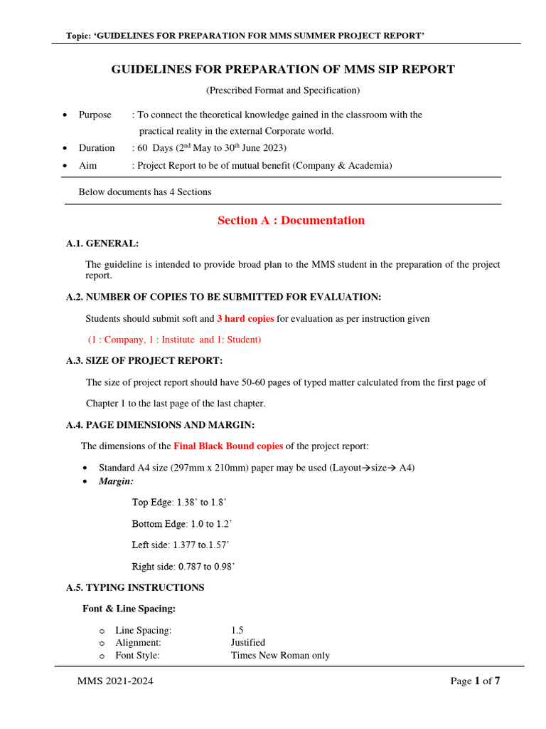 SIP - Report Detail - MMS - How To Prepared Report - Ver 1.1 | PDF ...