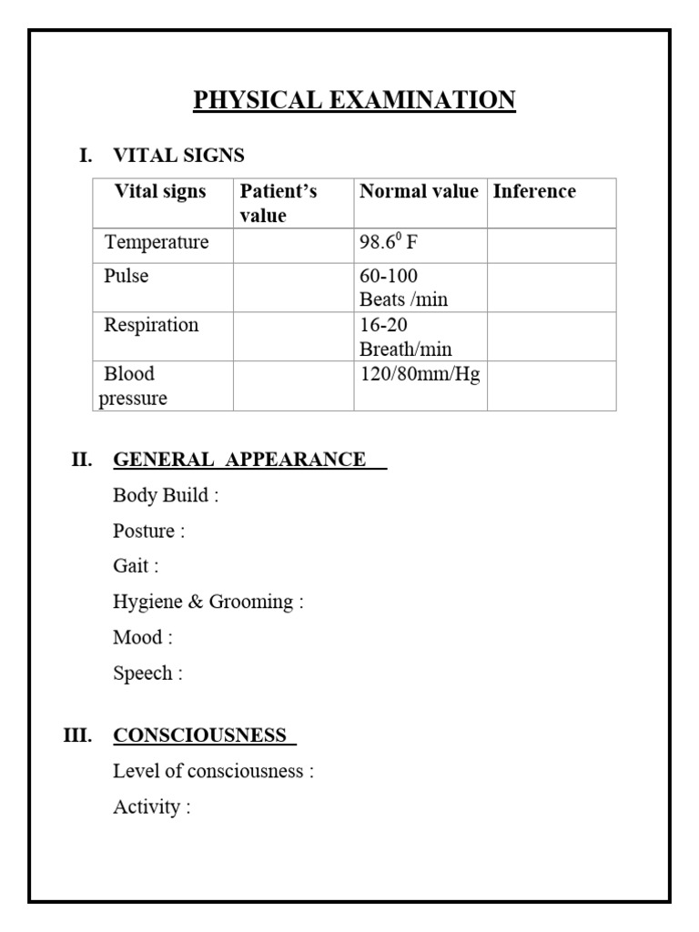 Comprehensive Physical Exam Guide | PDF | Human Nose | Physical Examination