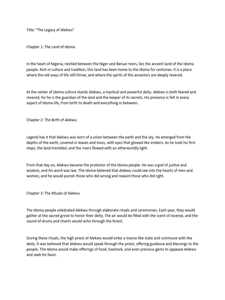 ALEKWU WITH CHAT | PDF