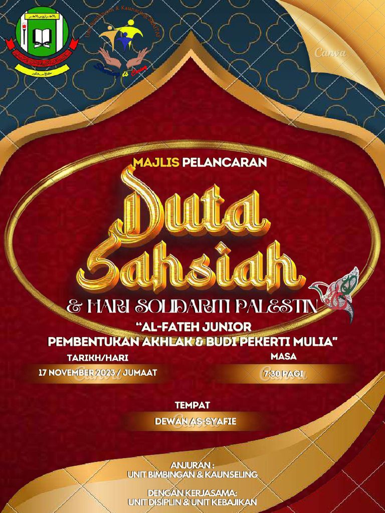 BUKU PROGRAM DUTA SAHSIAH AL-FATEH JUNIOR-1 - Compressed | PDF