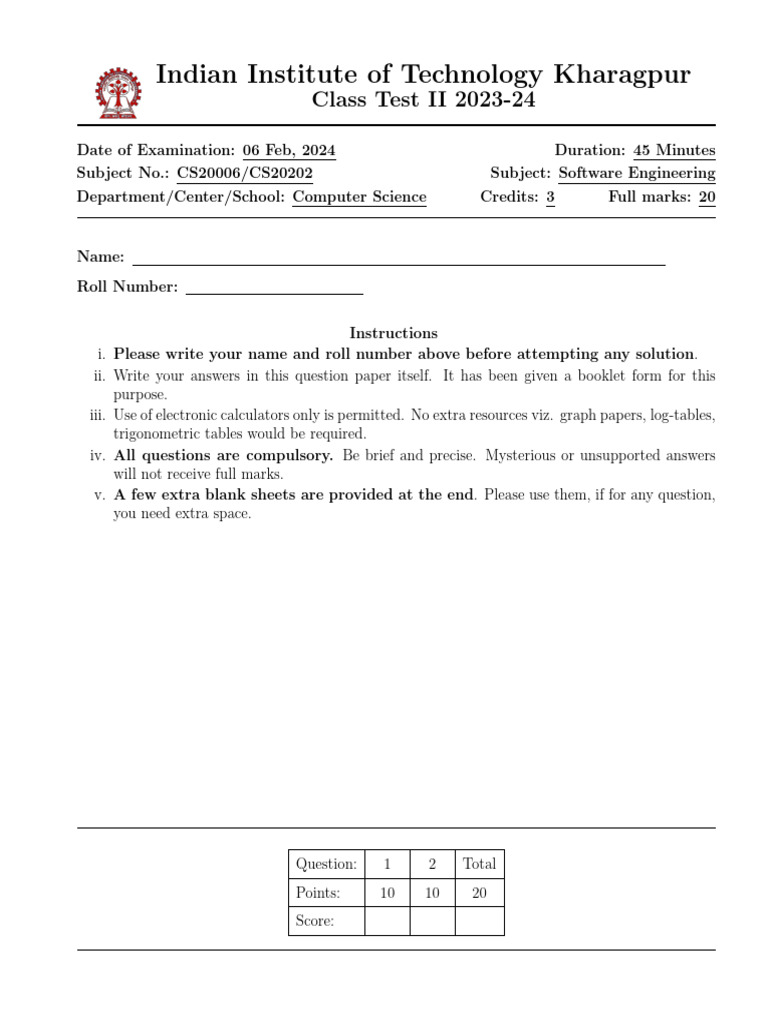 ct2-sol | PDF | Computer Science | Computing