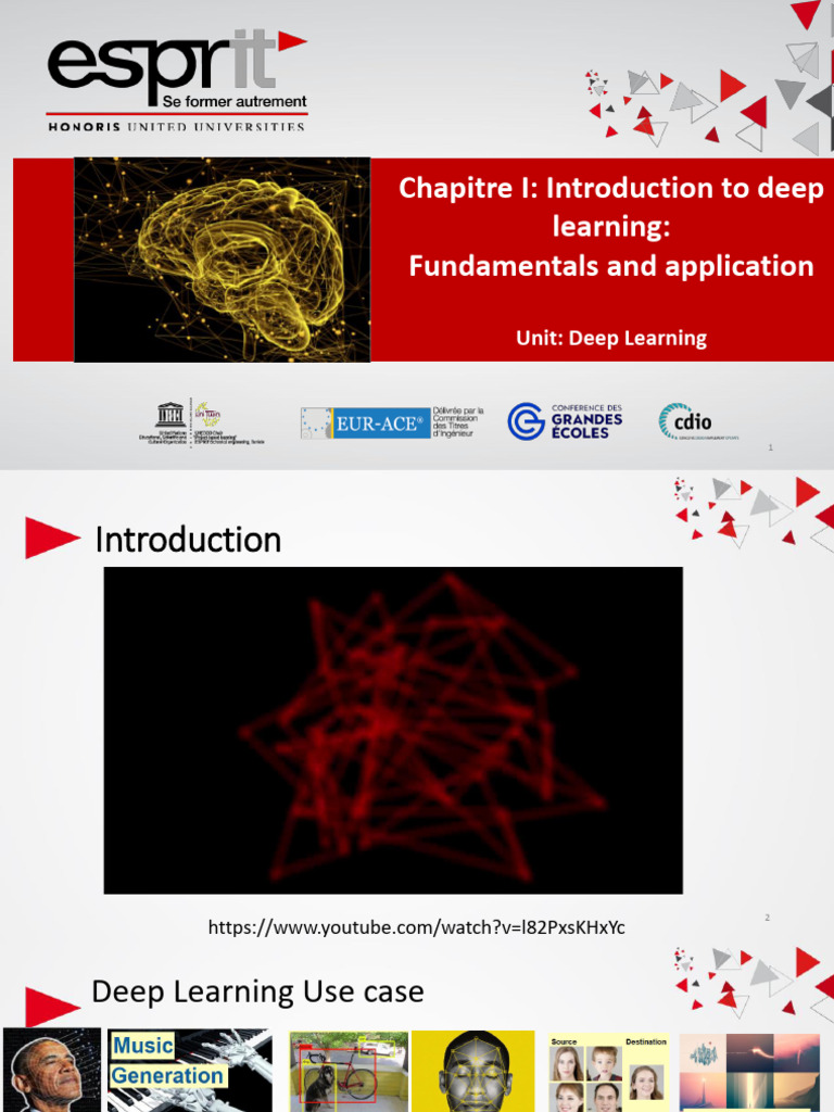 Chapter 1 - Introduction To Deep Learning 2023 | PDF | Artificial ...