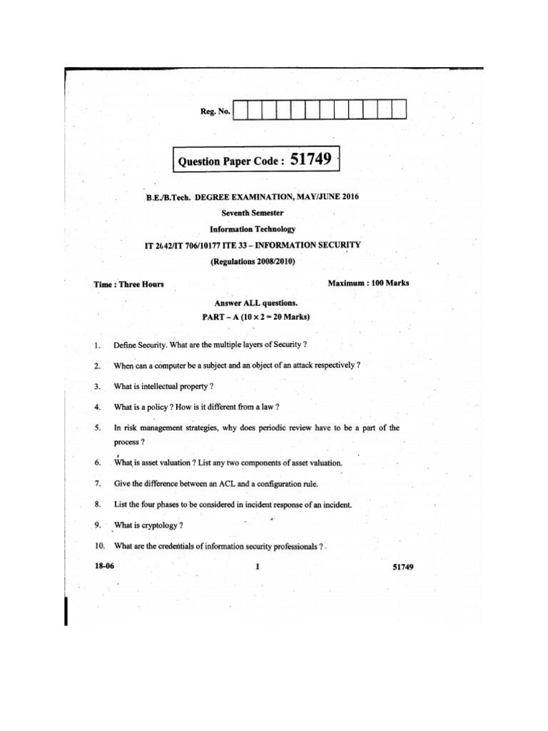 Information Security | PDF