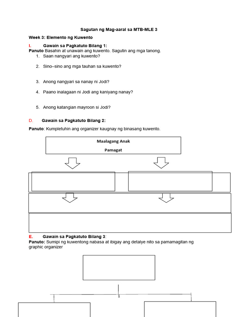 Week 3 Answer Sheet | PDF