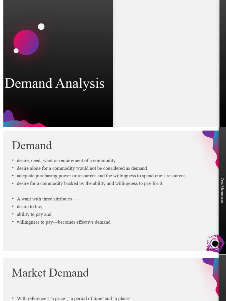 Demand Analysis | PDF | Demand | Goods