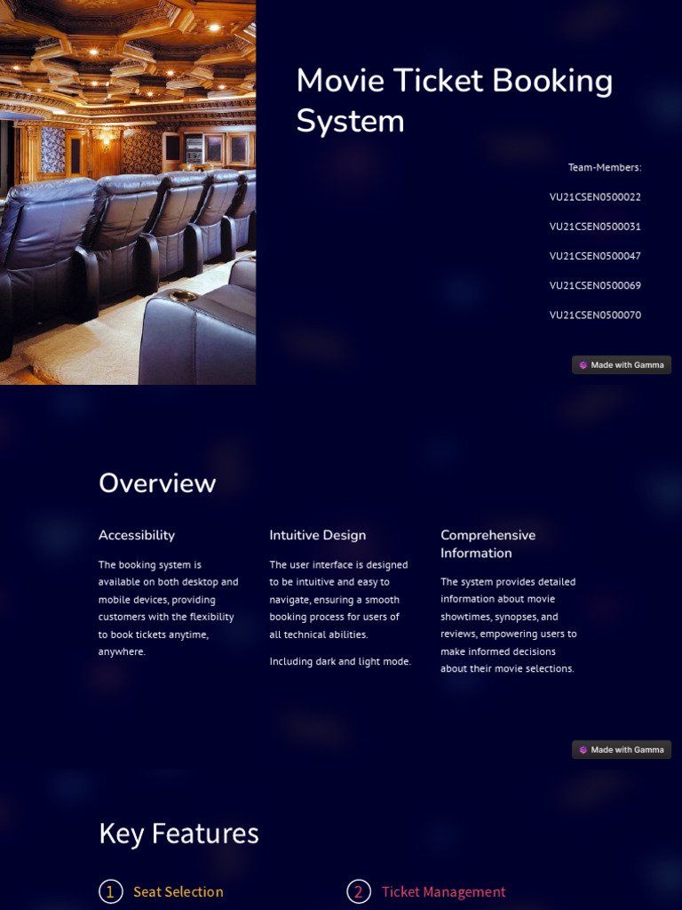 Movie-Ticket-Booking-System | PDF | Computing | Software