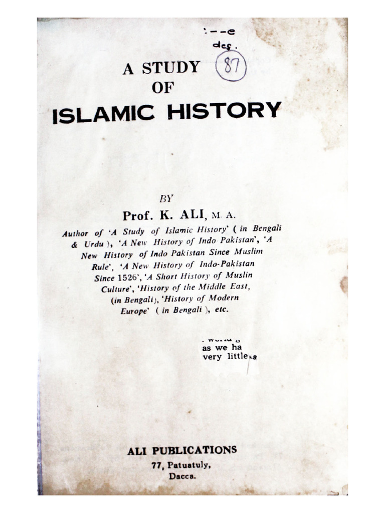 History of Islam Kausar Ali | PDF