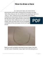 Detailed Face Shading Tutorial | PDF | Drawing