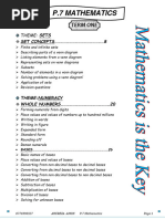 Ple Primary Leaving Examination Mathematics 2024 | PDF