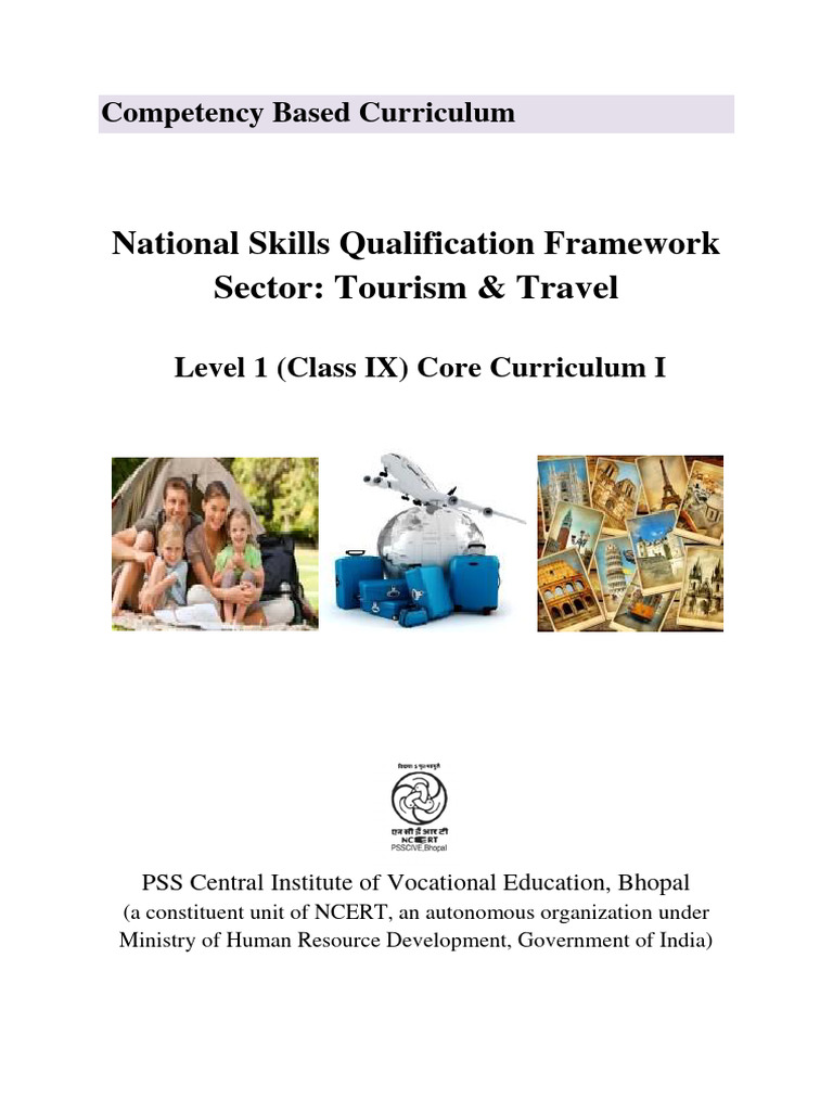 Sector: Tourism & Travel: National Skills Qualification Framework | PDF ...