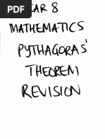 8 - Topic 15 Theorem of Pythagoras WS | PDF | Mathematics | Triangle