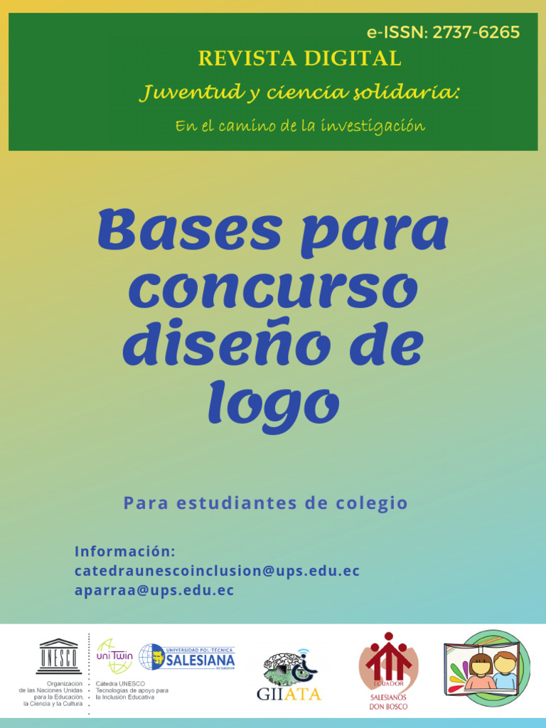 Bases para Concurso de Diseño de Logo Abril 2024 | PDF | Diseño ...