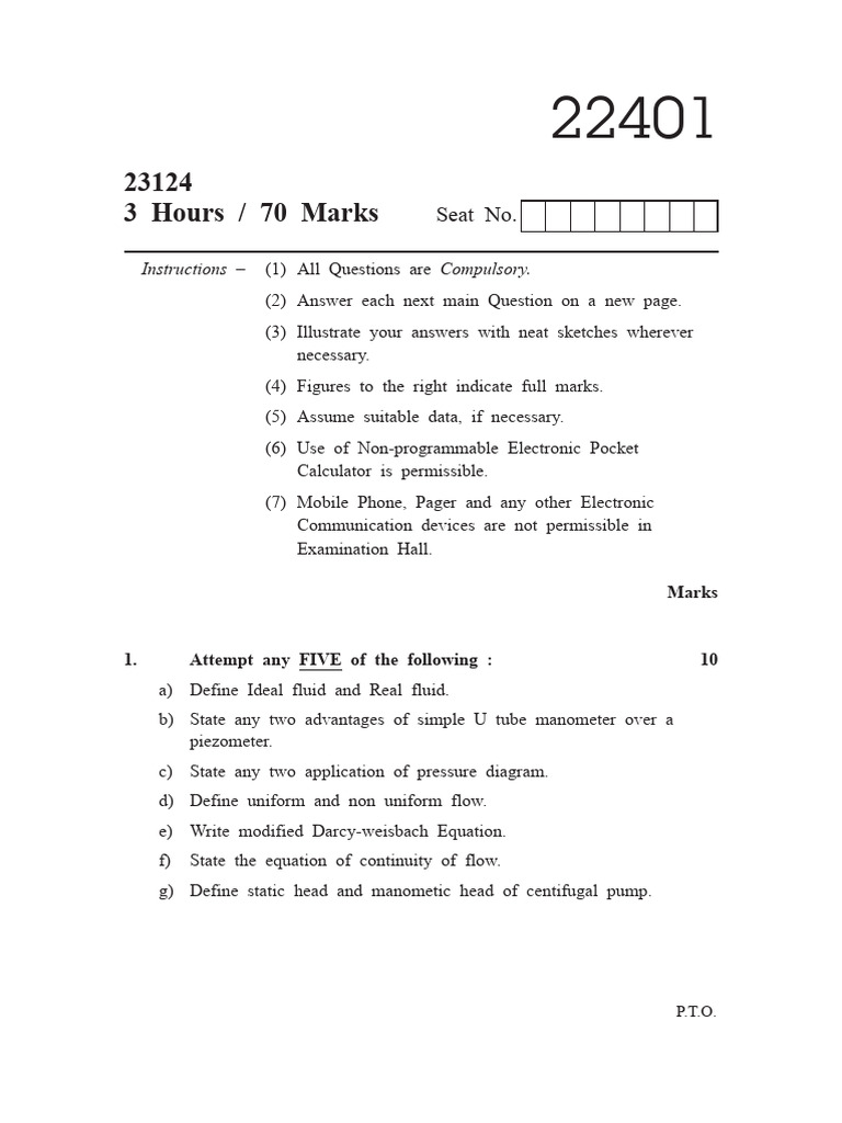 2023 Winter Question Paper (Msbte Study Resources) | PDF | Teaching Methods & Materials